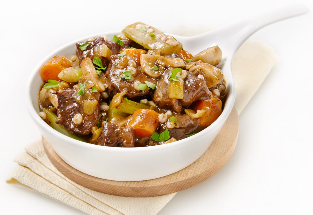 Mijoté de boeuf aux légumes et à l'orge | SAQ.COM Mijoté de boeuf aux légumes et à l'orge | SAQ.COM